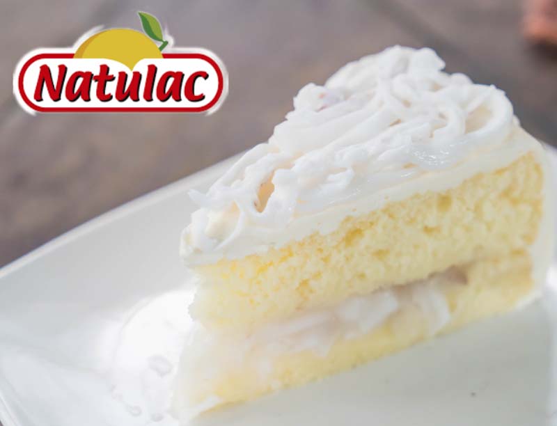 Pastel de Coco con una deliciosa receta Natulac - Socialite360