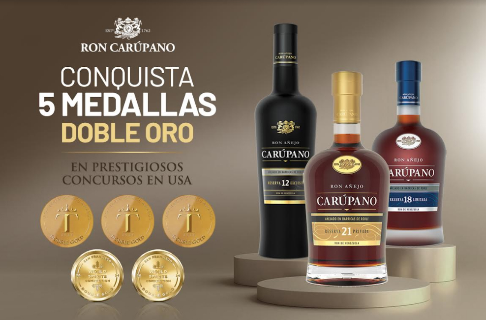 Ron Carúpano conquista 5 medallas de doble oro en prestigiosos ...