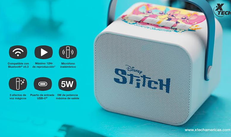 Xtech presenta el "Kit Mini Karaoke Stitch" - Socialite360