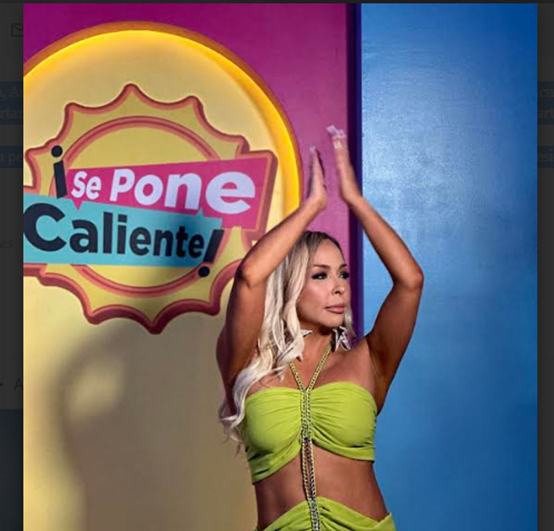 Ana Cecilia Leal llega con “Se pone caliente” a la pantalla venezolana - Socialite360