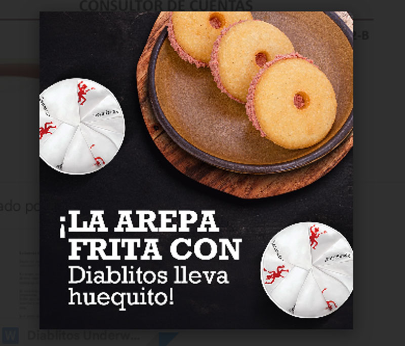 La historia de la arepa y su unión con Diablitos™ Underwood™ - Socialite360