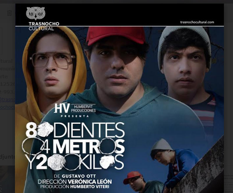 Una nueva y atrevida puesta en escena con “80 DIENTES, 4 METROS Y 200 ...