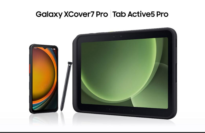 Samsung presentó la Galaxy XCover7 Pro y Galaxy Tab Active5 Pro ...