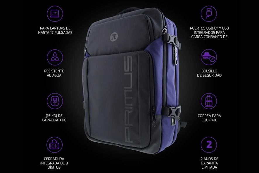 VIATOR GB1, la nueva mochila gamer de PRIMUS - Socialite360